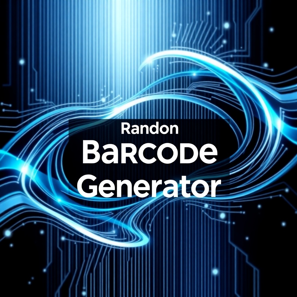 Random Barcode Number Generator - Dniowa